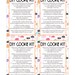 Printable Cookie Card - Halloween Buttercream Icing DIY Cookie Card - 3 ...