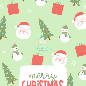 Printable Cookie Card - Merry Christmas - 3.5"x5" - Etsy
