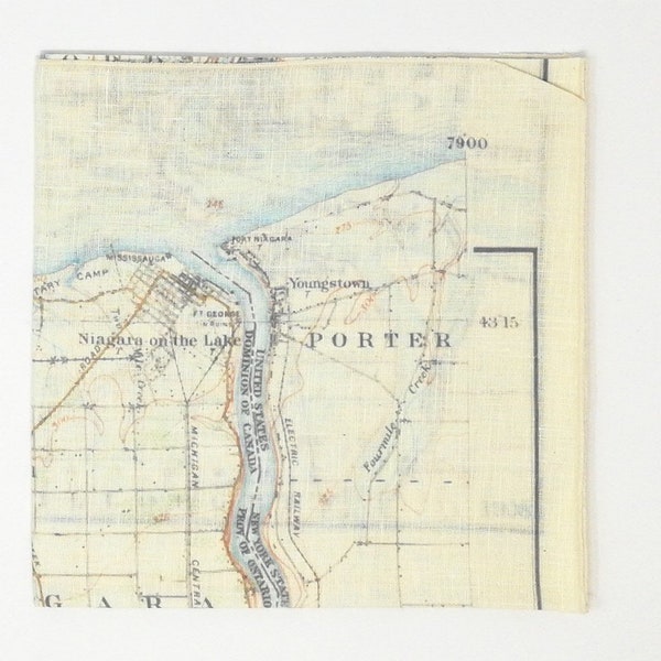 Niagara River Map - Etsy