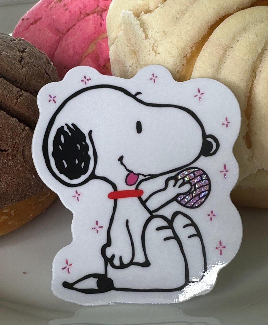 Snoopy Concha Sticker - Etsy