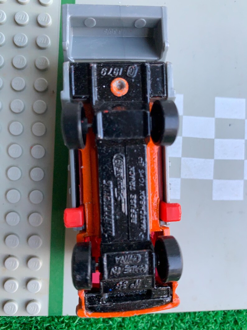 Vintage 1979 Matchbox Refuse Truck: Leland Replica Diecast Model - Etsy