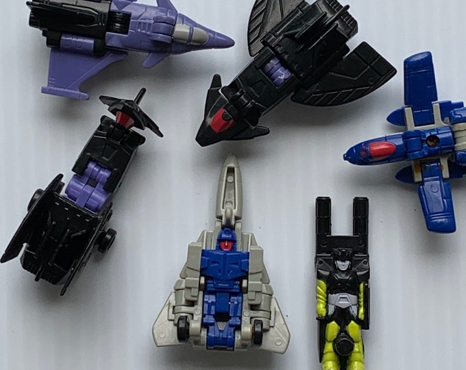 Mini 90s Vintage Transformer Set 1 Inch Tall Each - Etsy