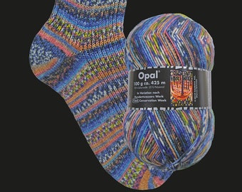Opal 4 Ply Sock Yarn Opal Hundertwasser 2104 - Etsy