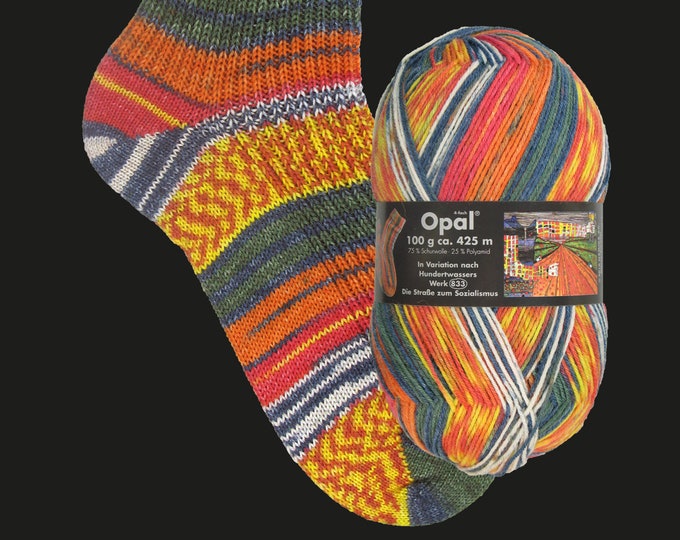 Opal 4 Ply Sock Yarn Opal Hundertwasser 2104 - Etsy