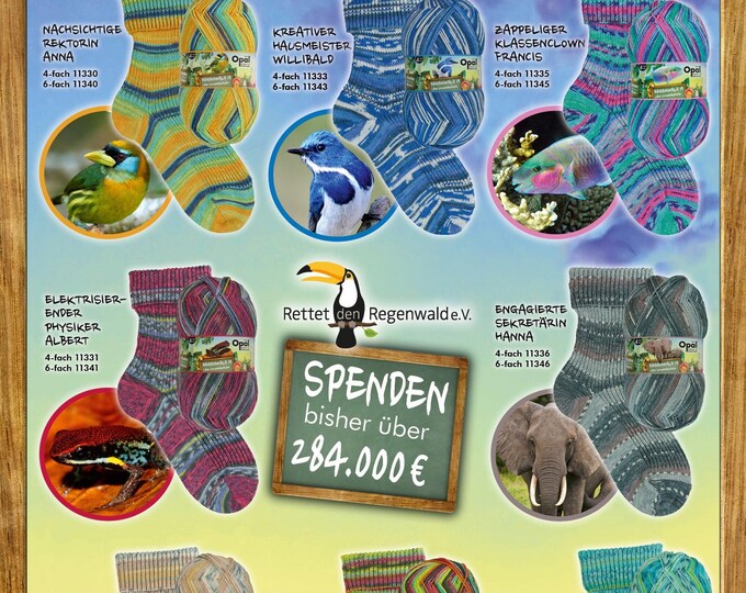 Opal Mini Balls Set 28 Balls / 4ply Sock Yarn - Etsy