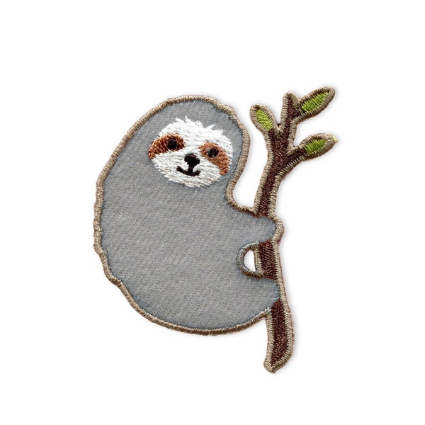 Sloth Iron on Patch - Etsy