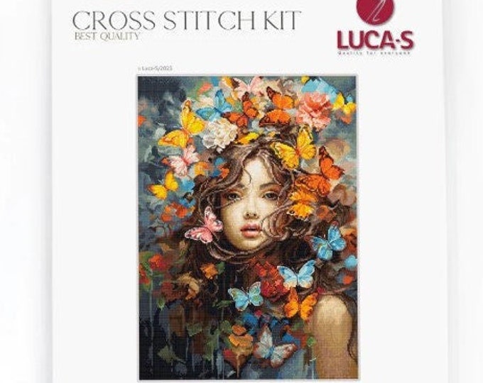 Cross Stitch Kit - Butterflies in the Field - Etsy