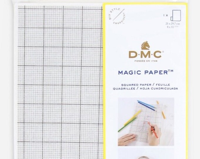DMC Magic Paper A4 Size Water Soluble - Etsy