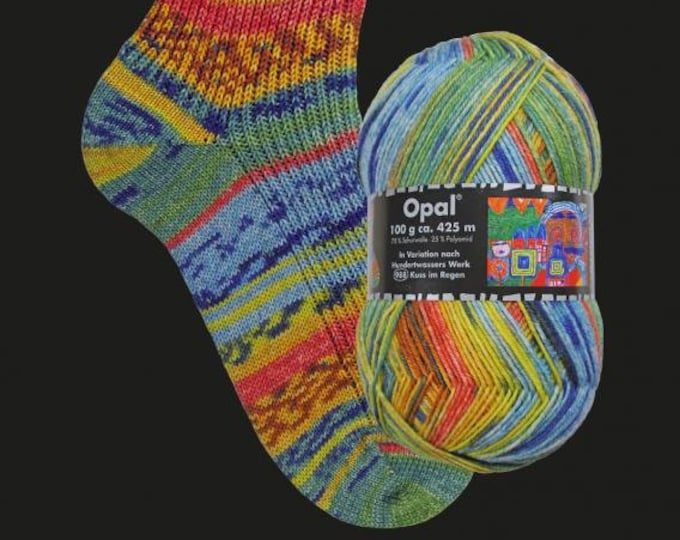 Opal 4 Ply Sock Yarn Opal Hundertwasser 3200 - Etsy
