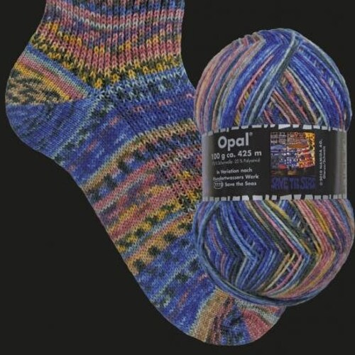 Opal 4 Ply Sock Yarn Opal Hundertwasser 3200 - Etsy