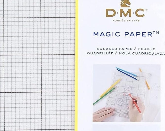 DMC Magic Paper A4 Size Water Soluble - Etsy