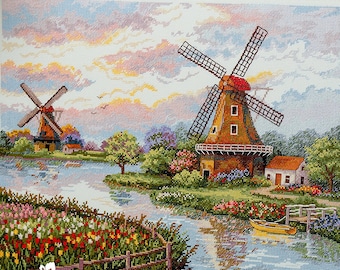 Dutch Cross Stitch | Etsy