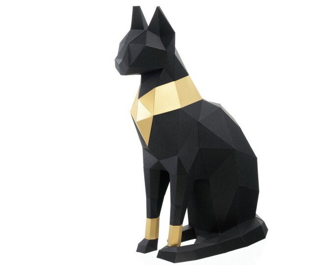 3D Papercraft KIT Cat - Etsy