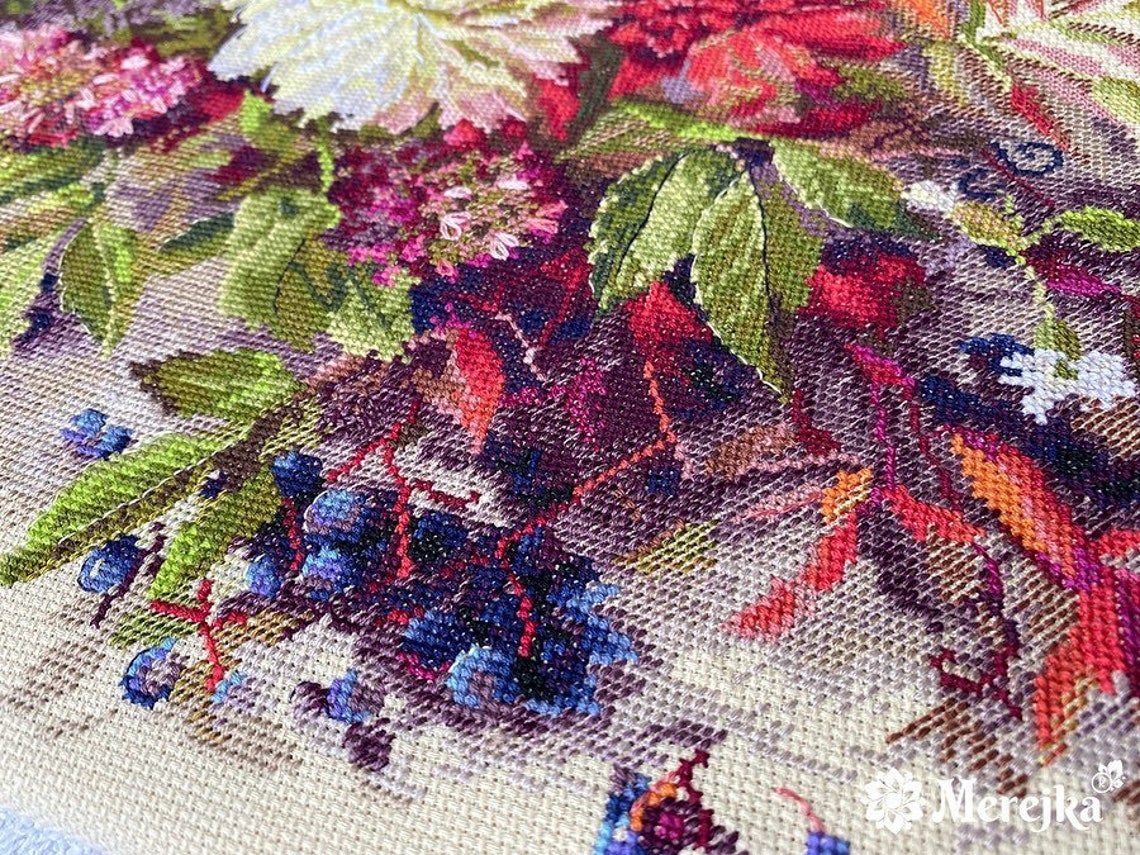 Autumn Secrets Cross Stitch Kit by Merejka K218 - Etsy