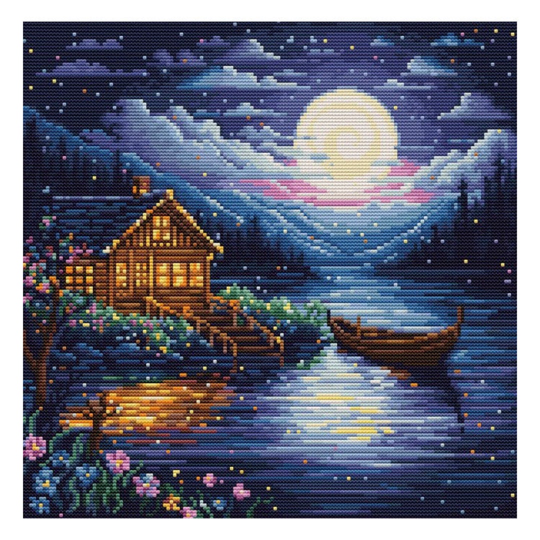 Spring Night - Cross Stitch Kit Luca-s 701 You Can Choose Goblen ...