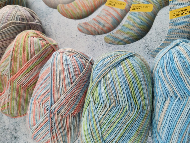 NEW Regia water Lily Collection Sock Yarn - Etsy
