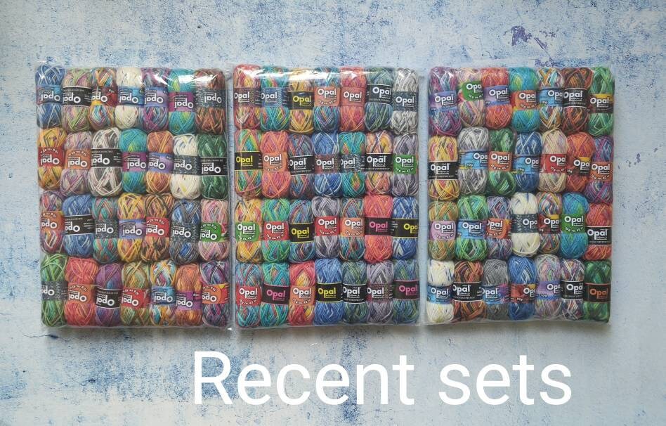 Opal Mini Balls Set 28 Balls / 4ply Sock Yarn - Etsy