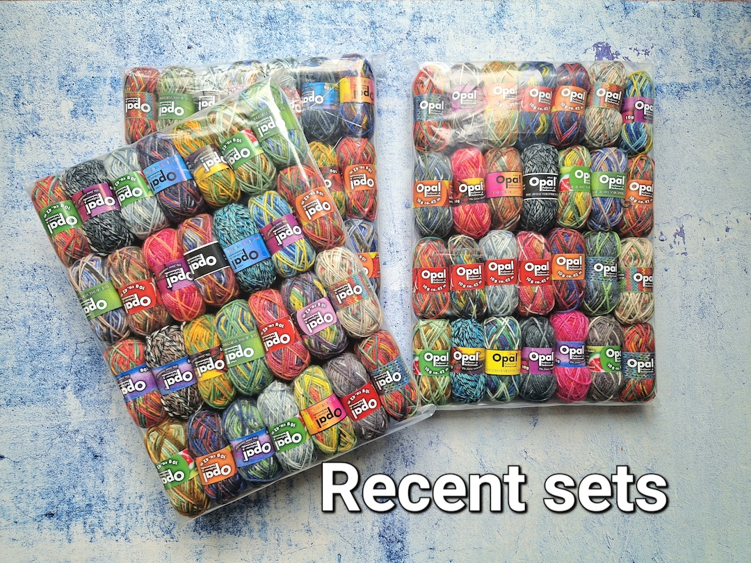 Opal Mini Balls Set 28 Balls / 4ply Sock Yarn - Etsy