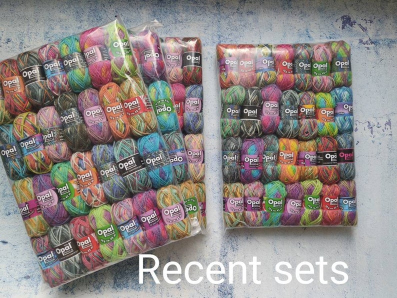 Opal Mini Balls Set 28 Balls / 4ply Sock Yarn - Etsy