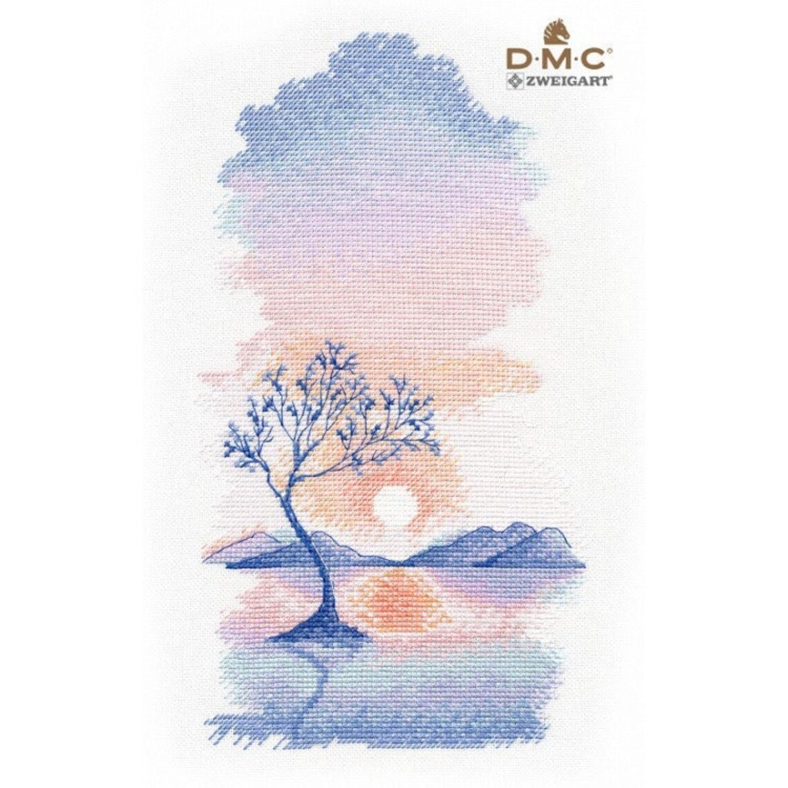 Cross Stitch Kit Sunset - Etsy