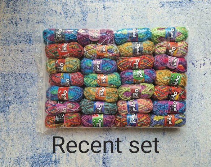 Opal Mini Balls Set 28 Balls / 4ply Sock Yarn - Etsy