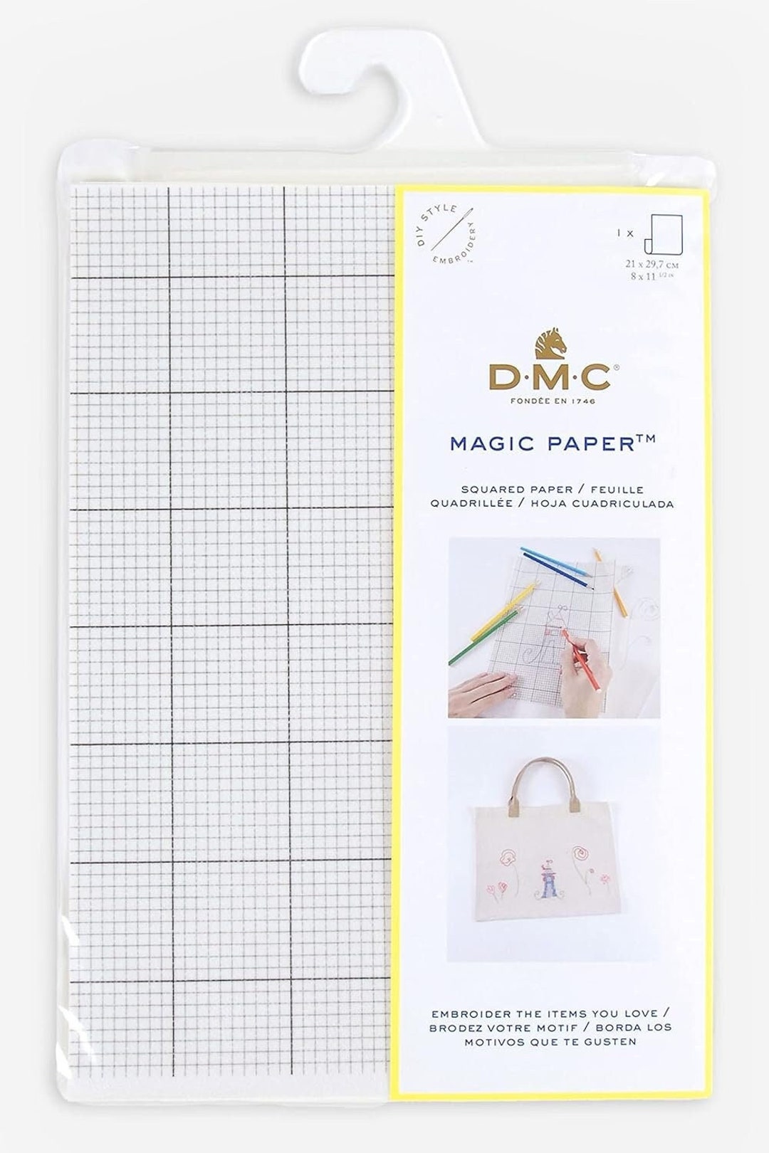 DMC Magic Paper A4 Size Water Soluble - Etsy