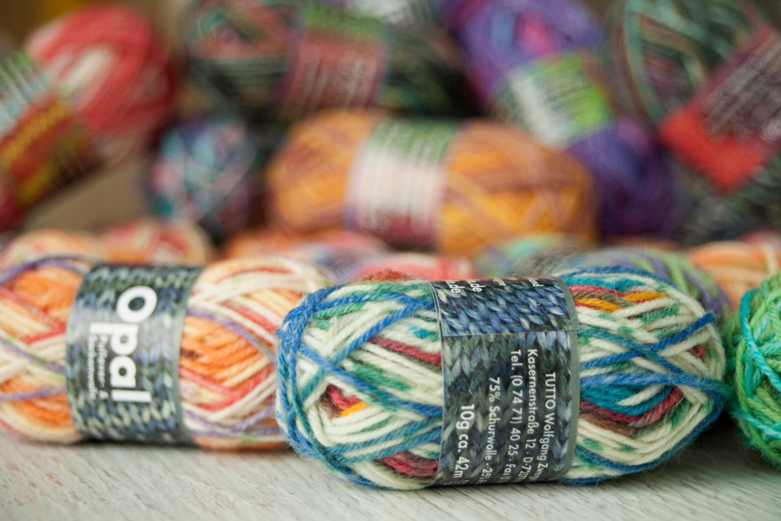 Opal Mini Balls Set 28 Balls / 4ply Sock Yarn - Etsy