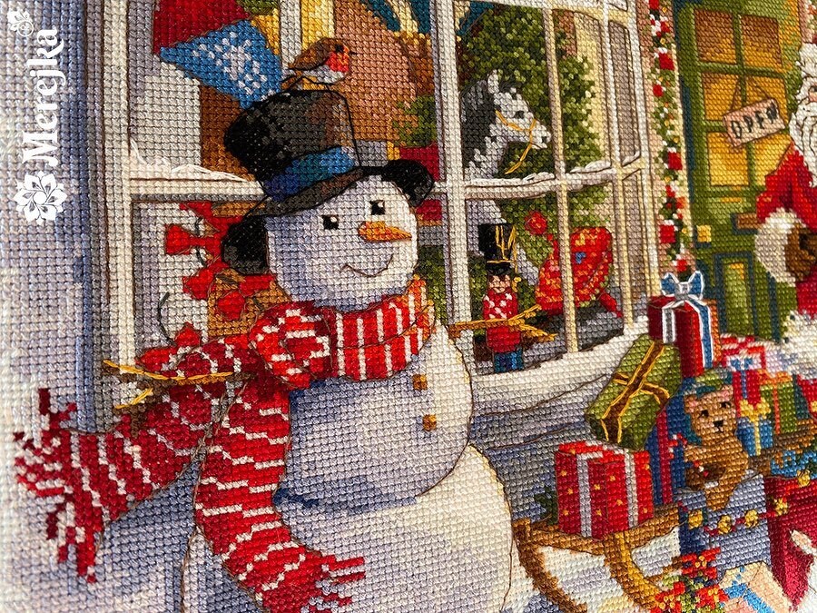 The Toy Shop - Cross Stitch Kit by Merejka K213 - Etsy