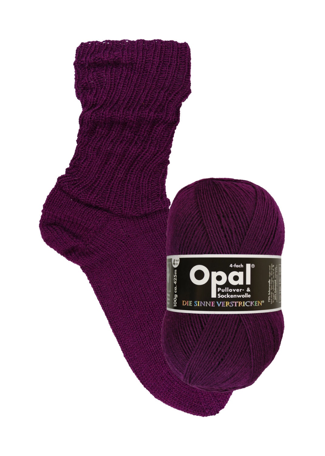 LIMITED Opal Uni Collection 4 Ply Sock Yarn in Solid Colors - Etsy