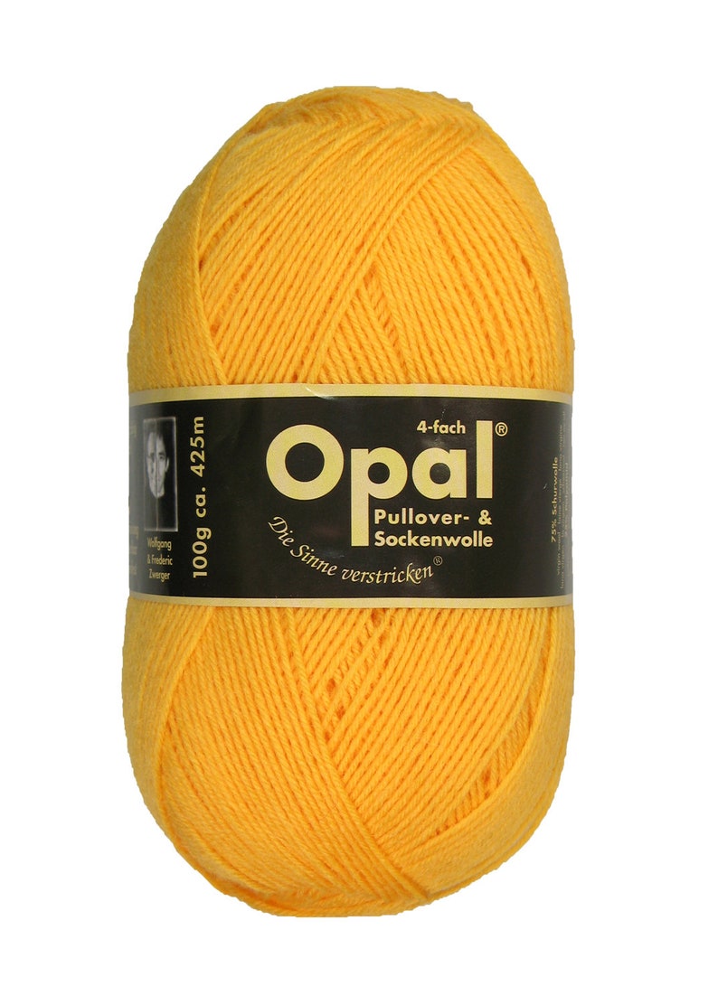 Opal Uni 4 Ply Sock Yarn in Solid Colors - Etsy Singapore