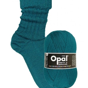 LIMITED Opal Uni Collection - 4 Ply Sock Yarn in Solid Colors - Etsy