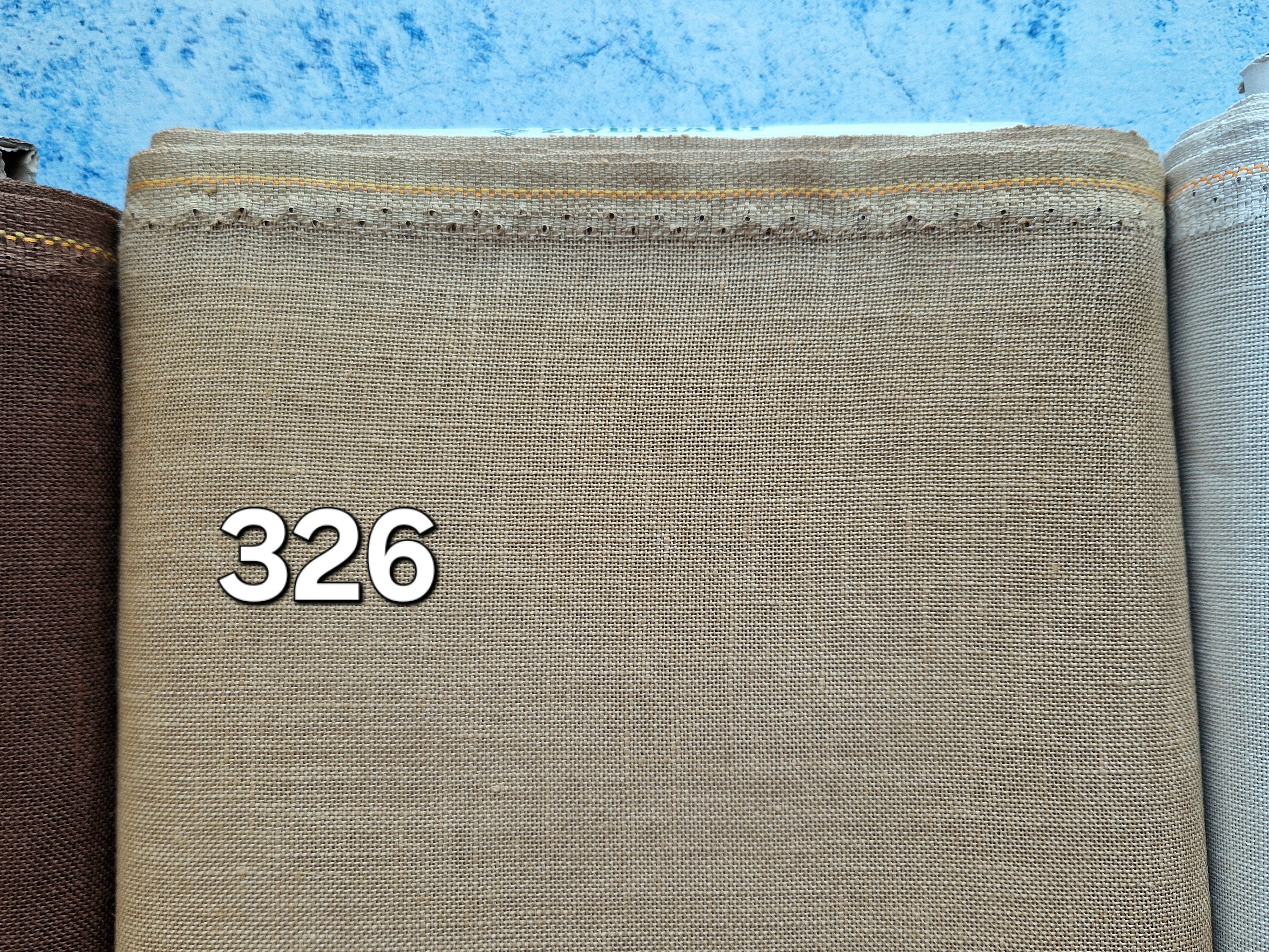 Zweigart Belfast Linen * 32ct Evenweave * Colors - 9024, 326, 770, 705 ...