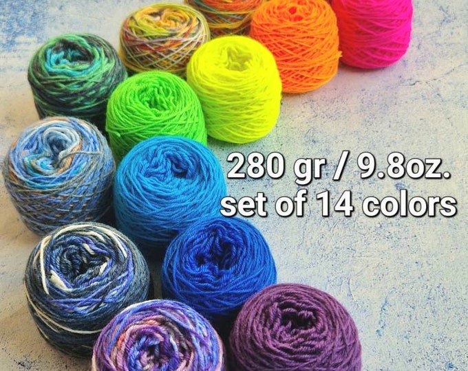 Opal Mini Balls Set 28 Balls / 4ply Sock Yarn - Etsy