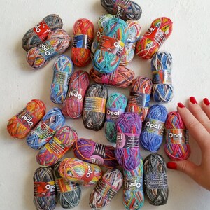 Opal Mini Balls Set 28 Balls / 4ply Sock Yarn - Etsy