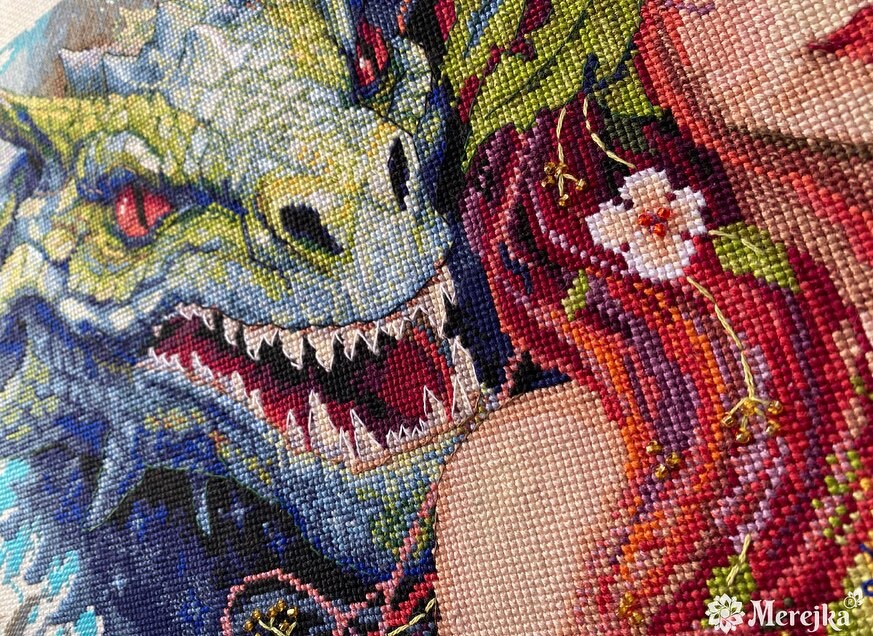 Pure Flame - Cross Stitch Kit Merejka Brand K243 - Etsy