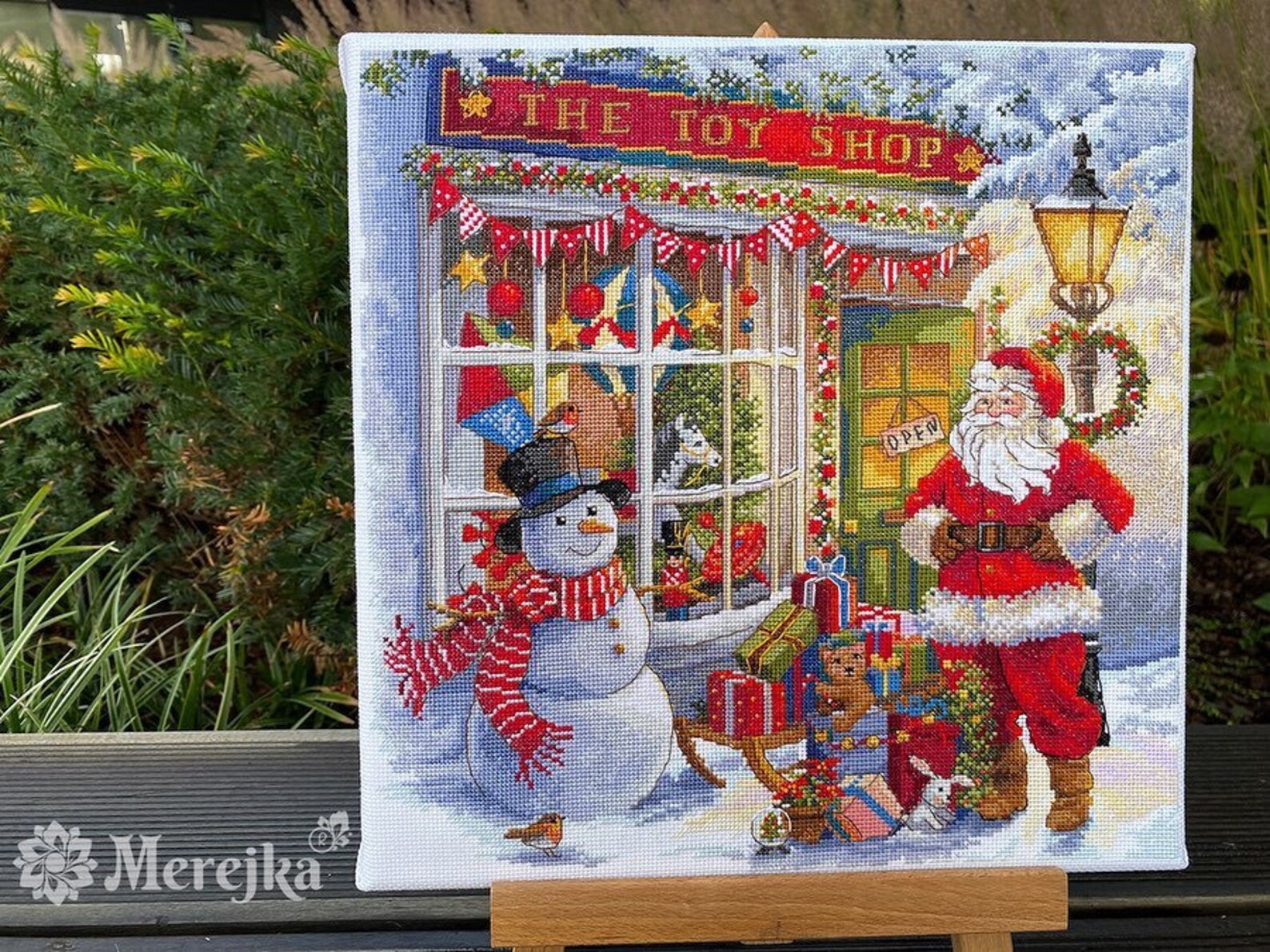 The Toy Shop - Cross Stitch Kit by Merejka K213 - Etsy