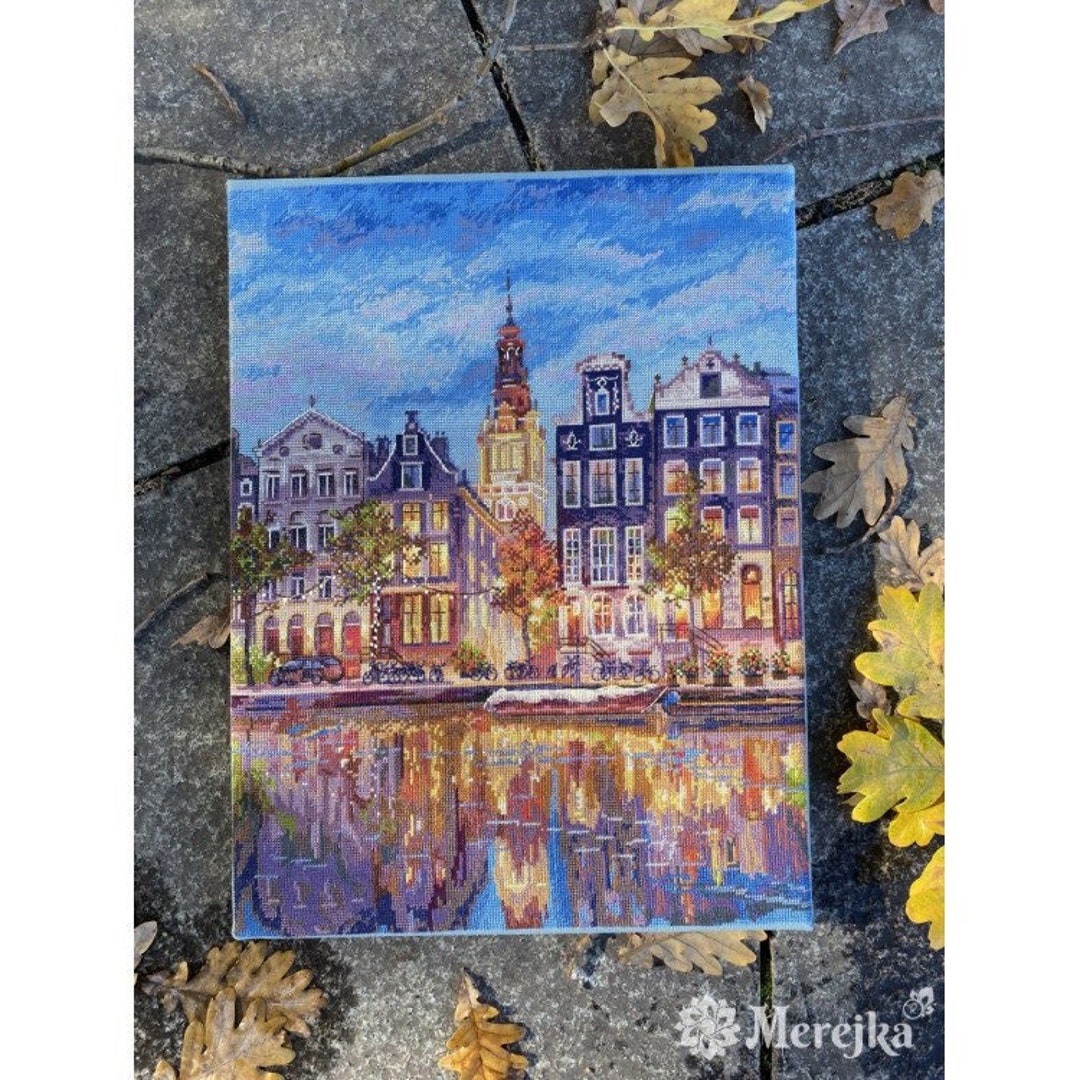 Merejka Cross Stitch Kit - Amsterdam K232 - Etsy