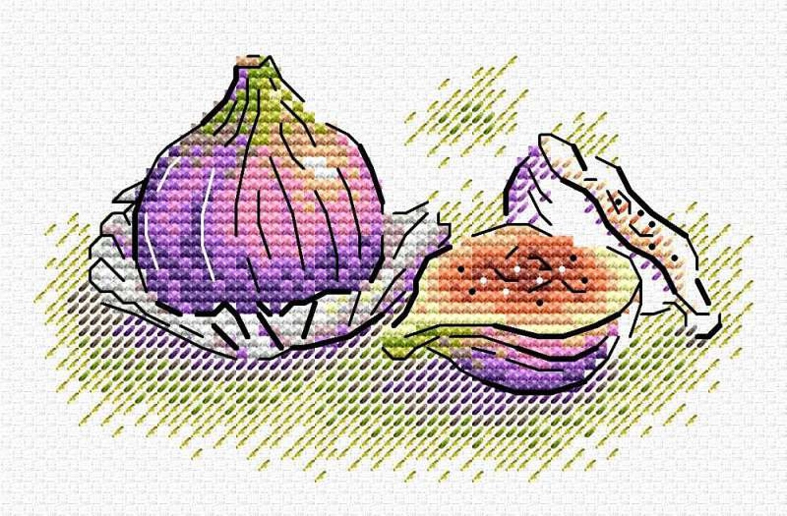 Easy Cross Stitch Kits With Aida and Floss - Etsy