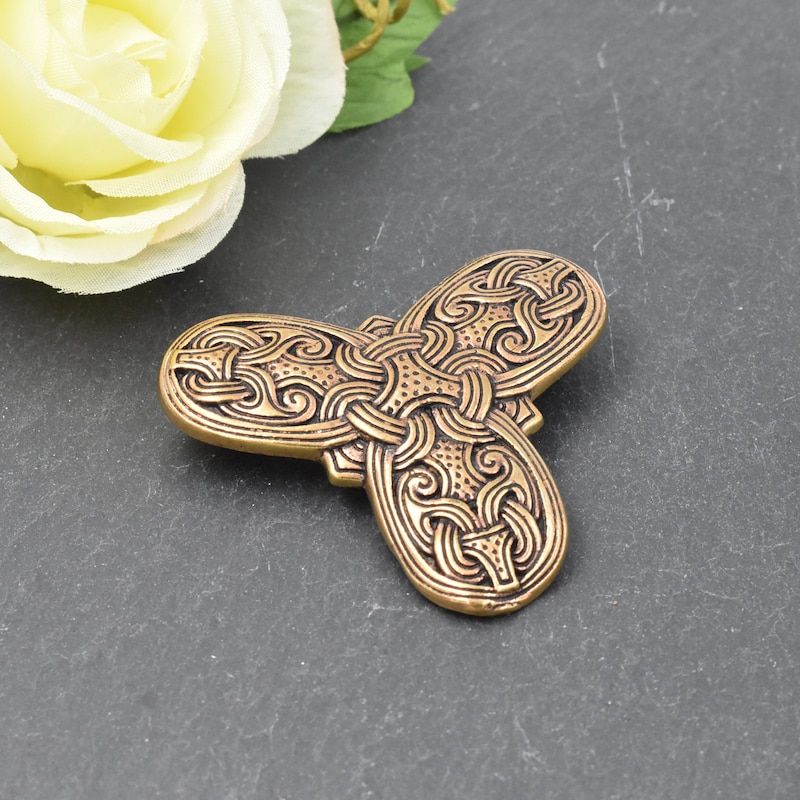 Triangle Brooch - Etsy UK