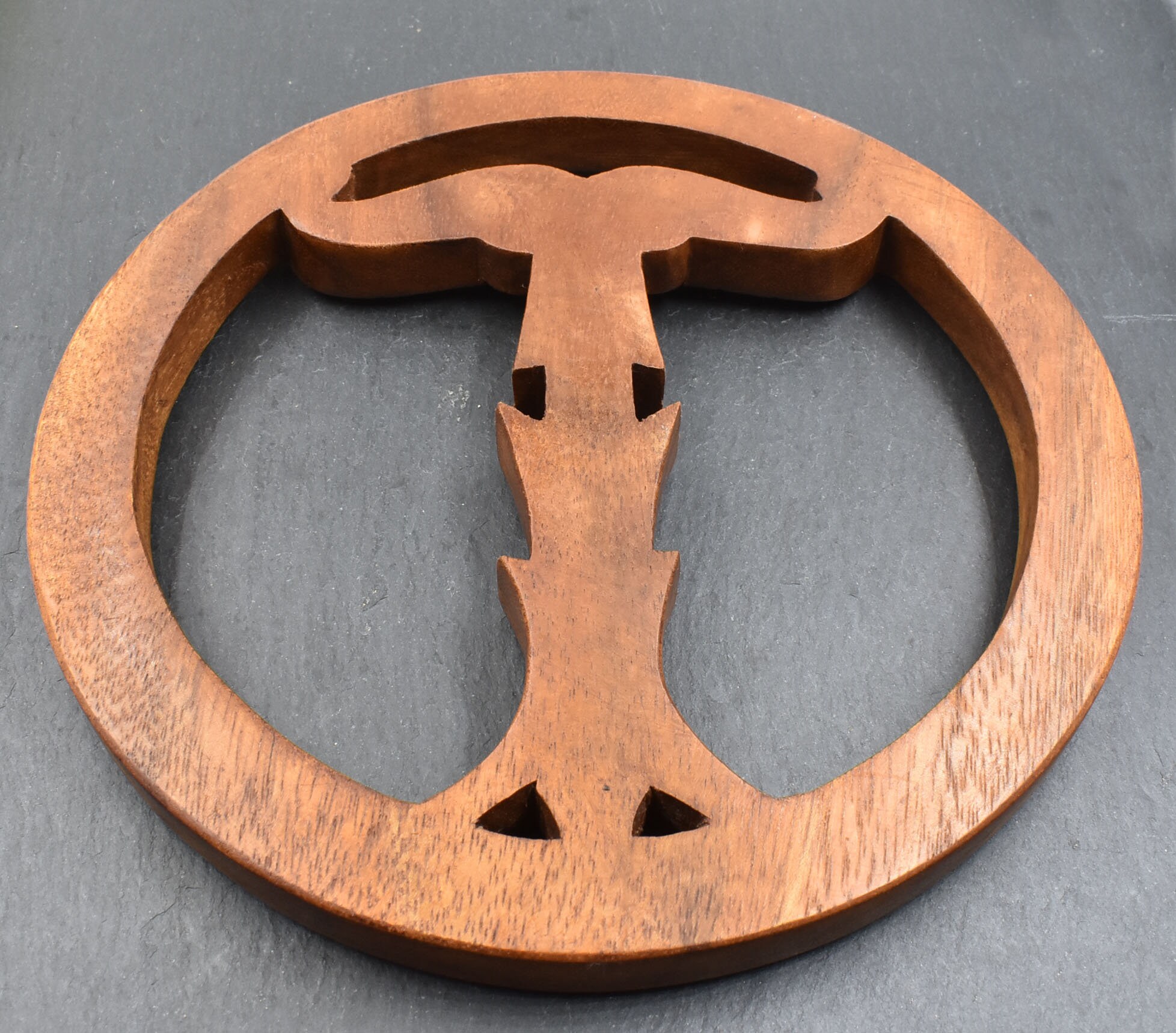 Irminsul Wooden Decoration Ø 20 Cm - Medieval Decoration From BELANAS ...