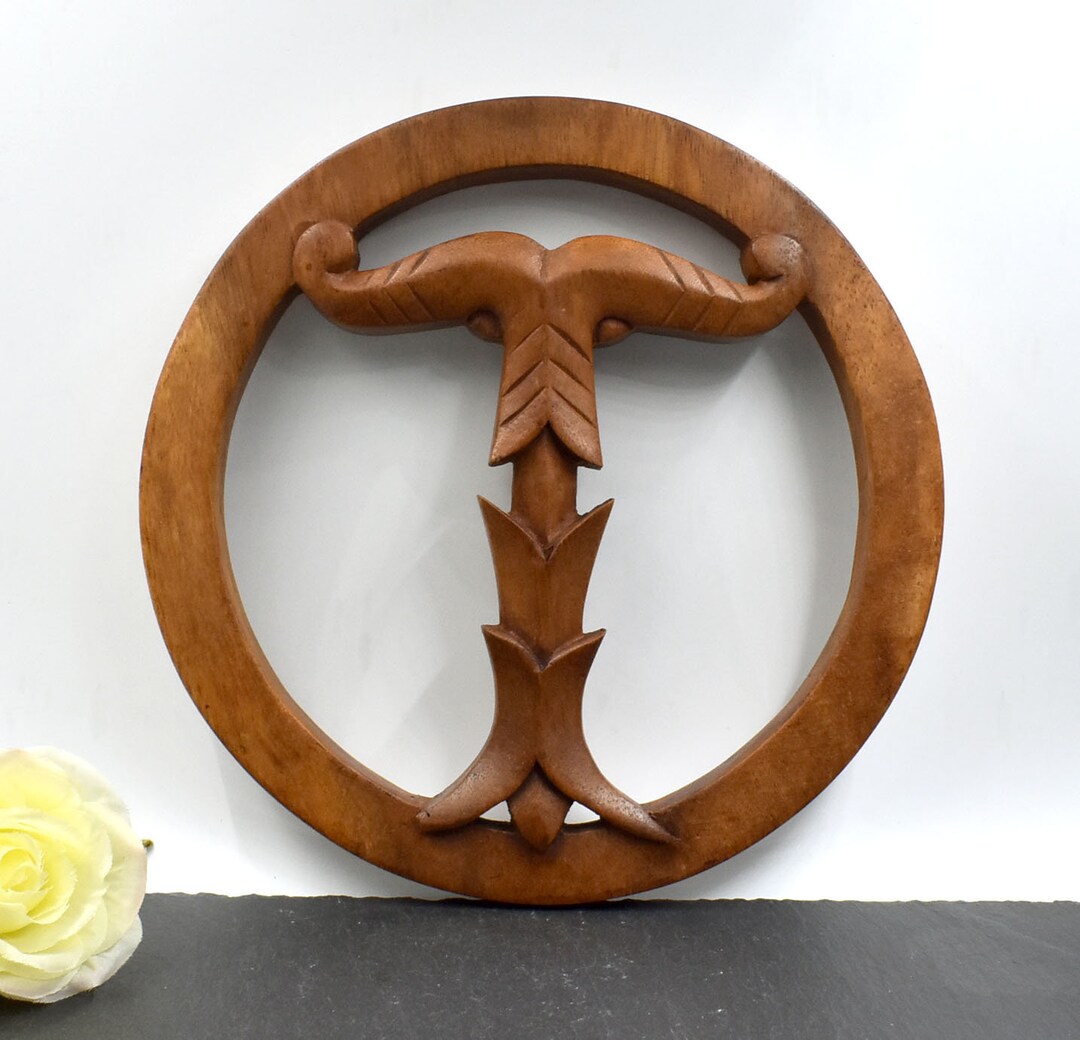 Irminsul Wooden Decoration Ø 20 Cm - Medieval Decoration From BELANAS ...