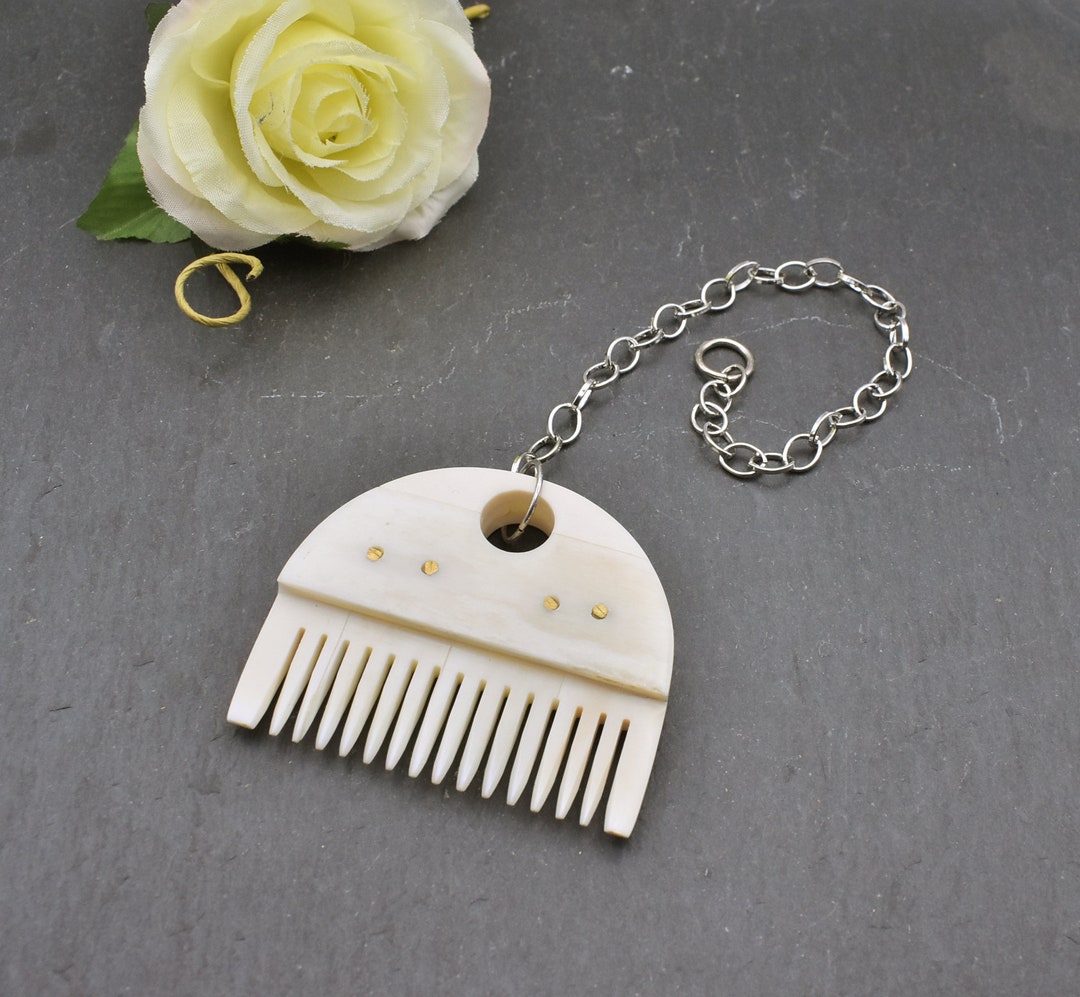Bone Comb for Vikings, Romans and Teutons - Medieval Comb Handmade ...