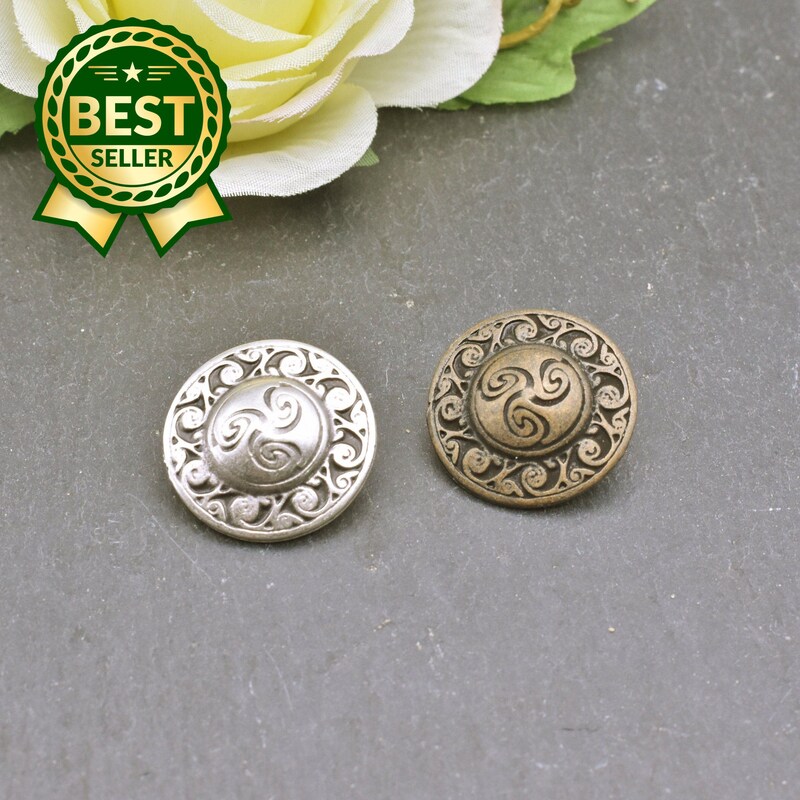 Medieval Button - Etsy