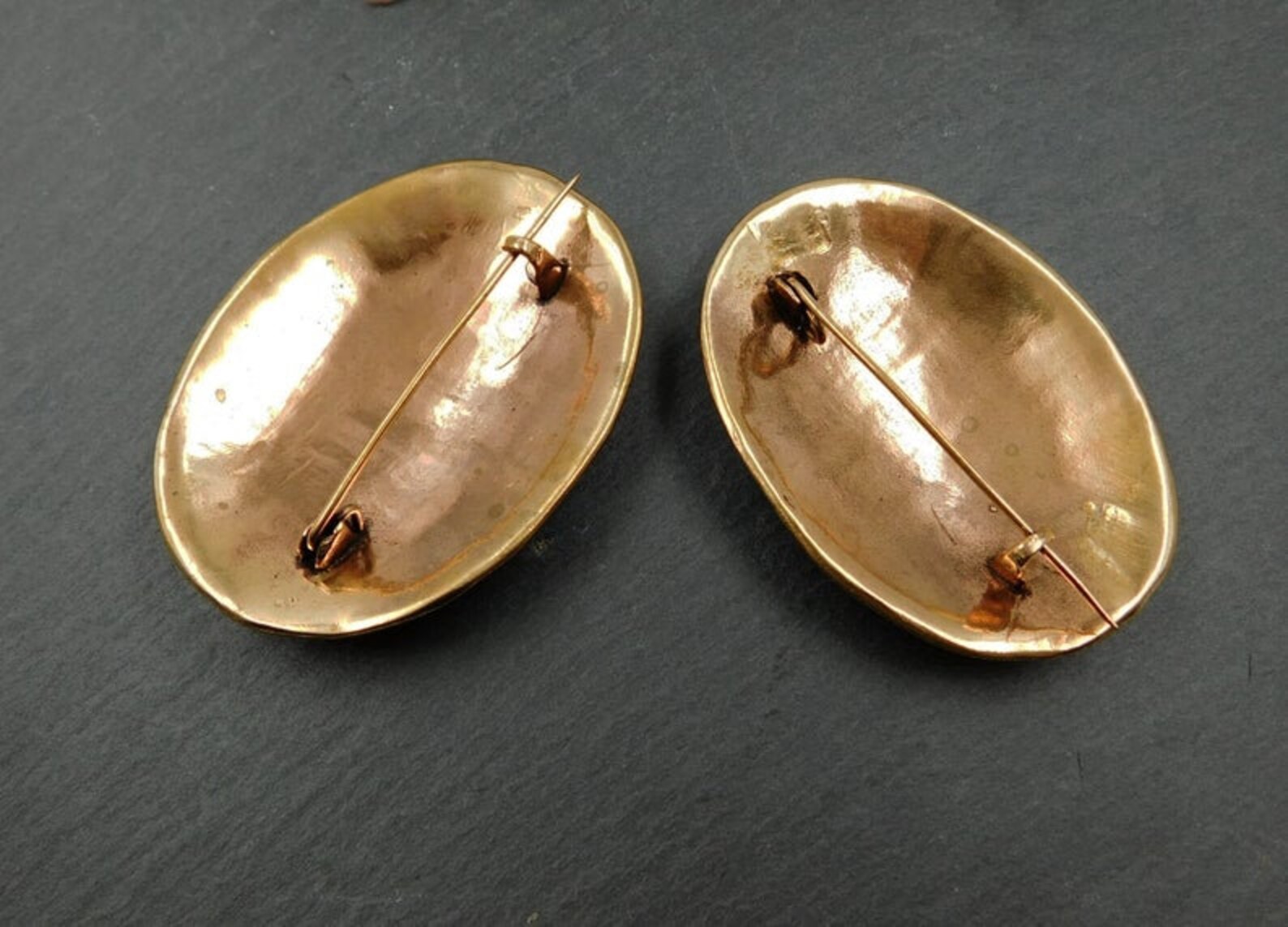 Viking Brooch Set in Broa or Oseberg Style of Bronze Apron - Etsy