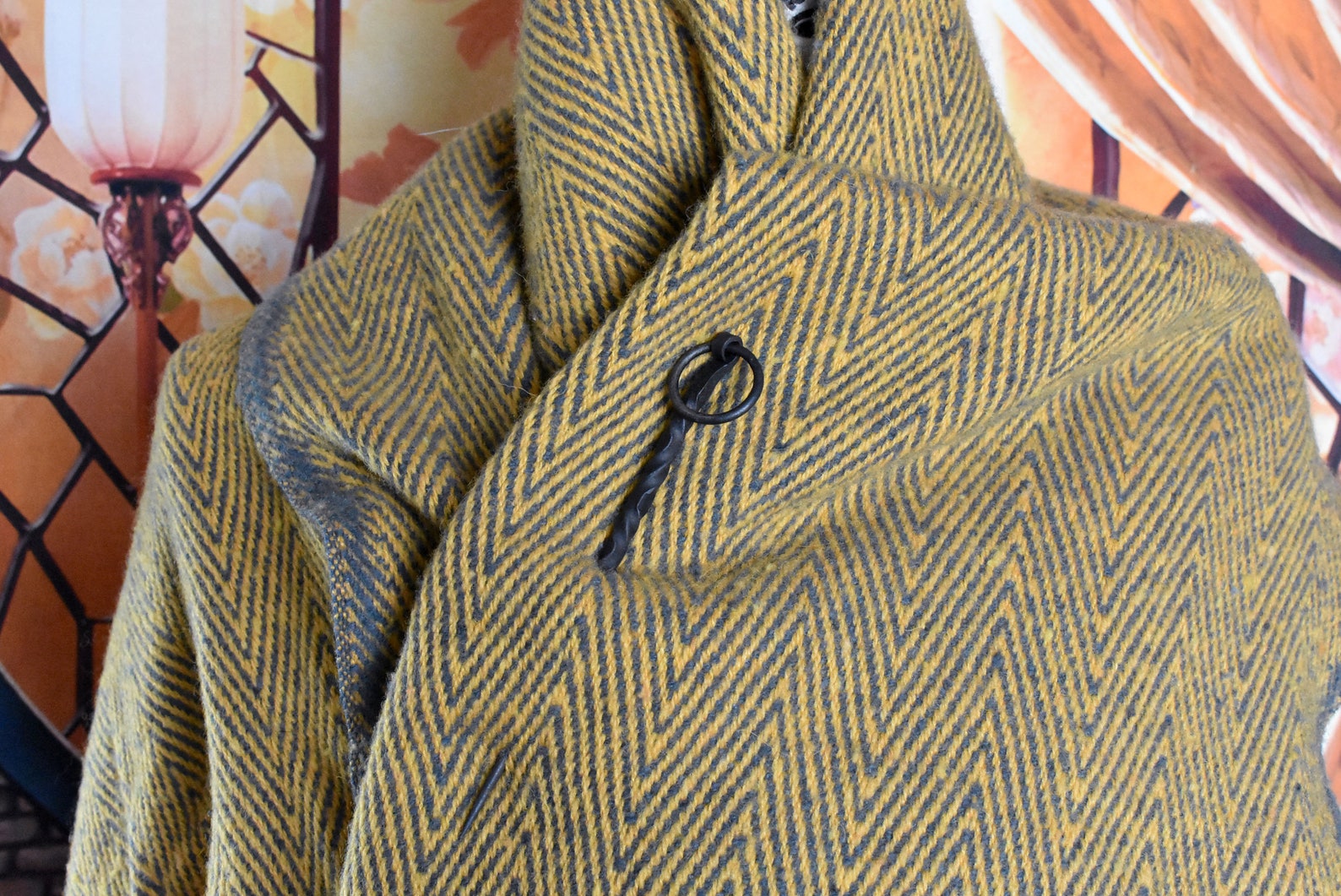 Hand Forged Robe Needle of the Rus Vikings Medieval Ring Pin - Etsy