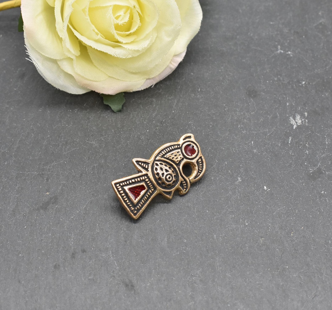 Frankish Bird Brooch From the Merovingian Period - Germanic Brooch ...