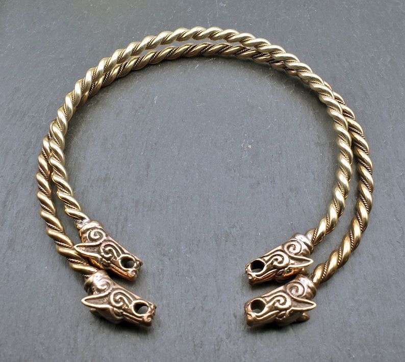 Strong Viking Torque for Men and Women Celtic Choker - Etsy