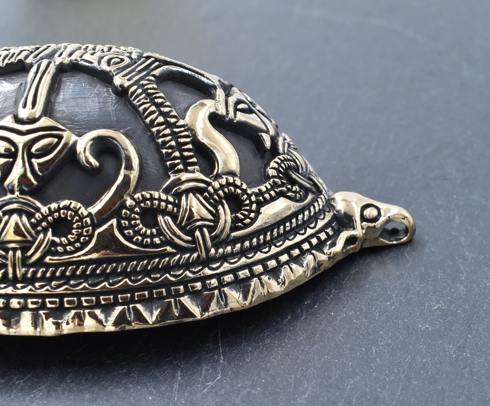 Viking brooch set from Norway Borre Style turtle brooch for | Etsy