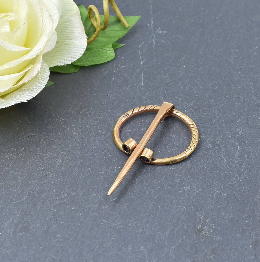 Small Omega Brooch With Rolled Ends - a Replica From the Viking Age ...
