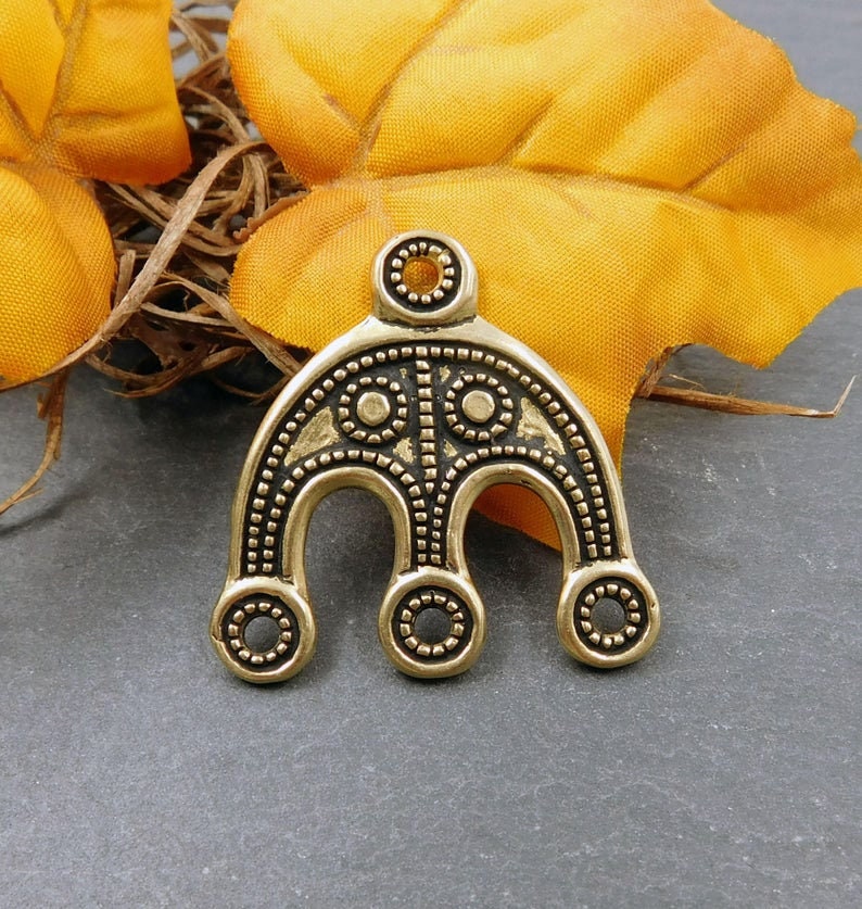 Chain Plates From Öland Replica Silver Plated and Bronze | Etsy